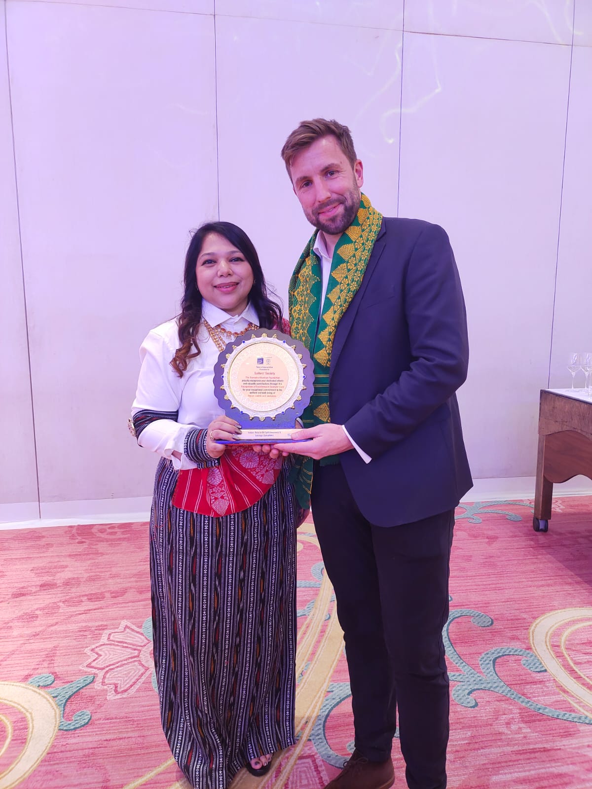 Sailors’ Society receives prestigious international award for its work with India’s cadets ...